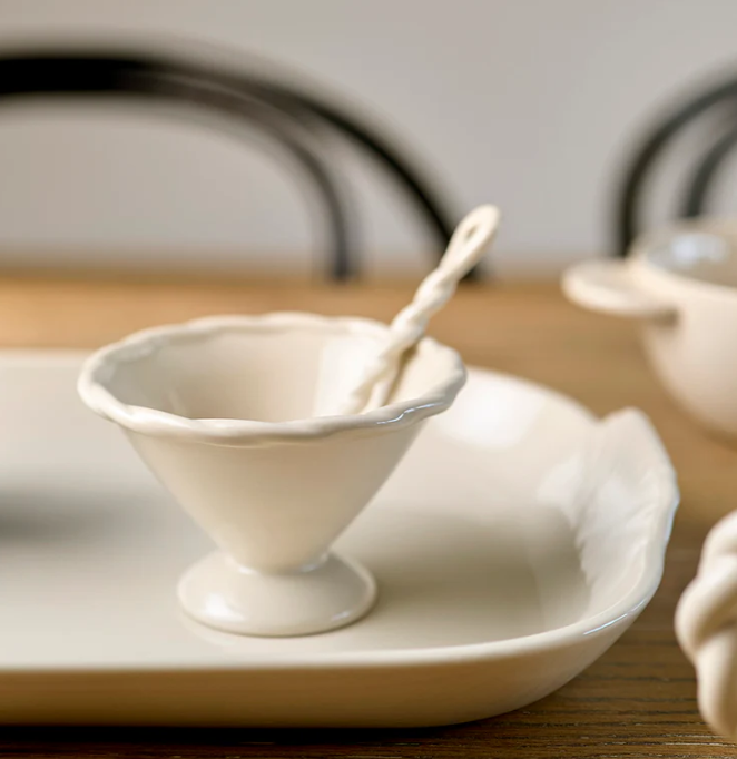 Vintage Table - Condiment Bowls - Vanilla – Two Red Doors